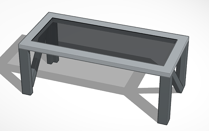 3D design STEM Coffee Table - Tinkercad