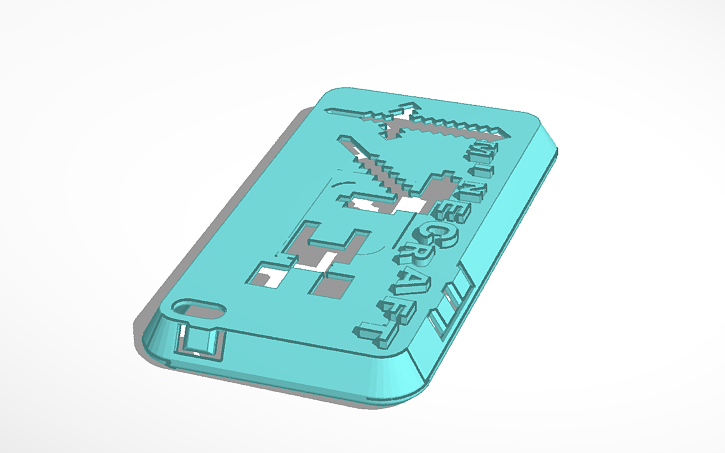 3D design minecraft Ipod case | Tinkercad