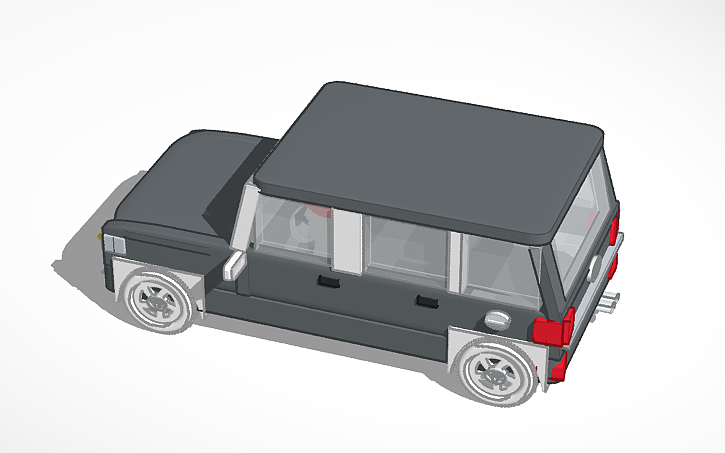 3D design toyota land Cruiser 200 - Tinkercad
