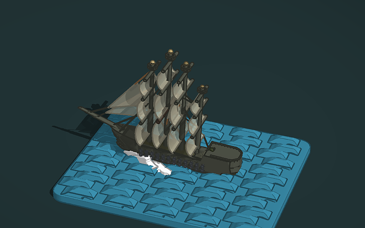 3D design Sea Wraith's Wrath ~ Reborn - Tinkercad