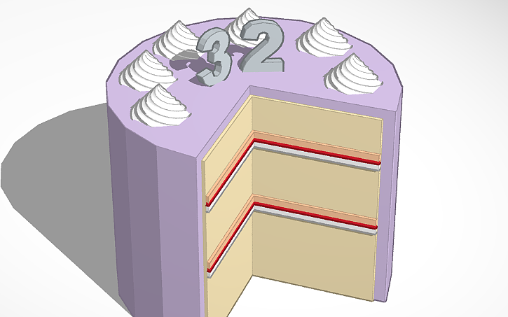 3D design Happy Birthday | Tinkercad