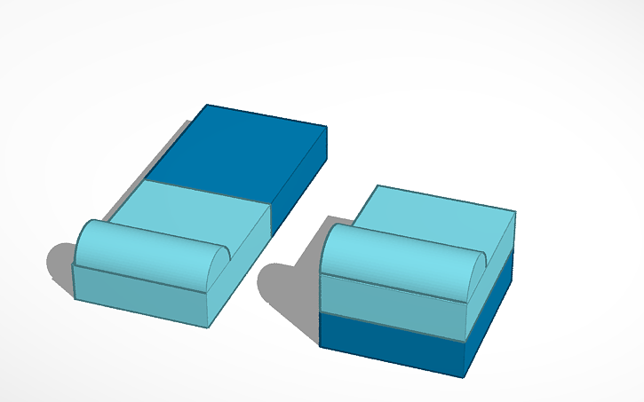 3D design lounge chair | Tinkercad