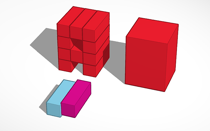3D design jenga | Tinkercad