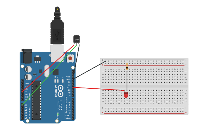Circuit Design Sensors 1 Tinkercad