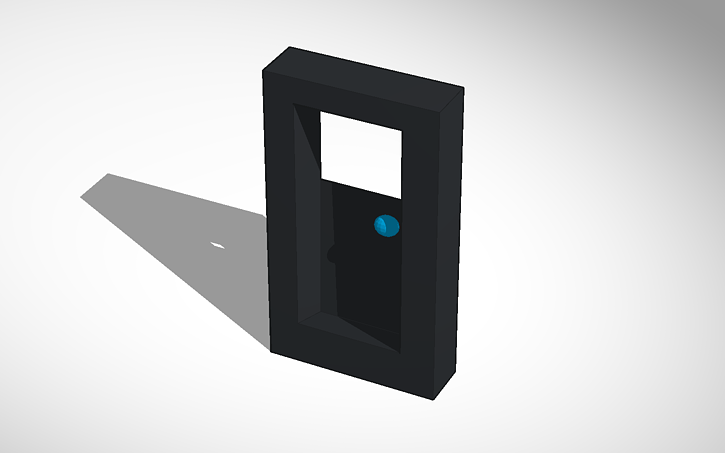 3D design door - Tinkercad