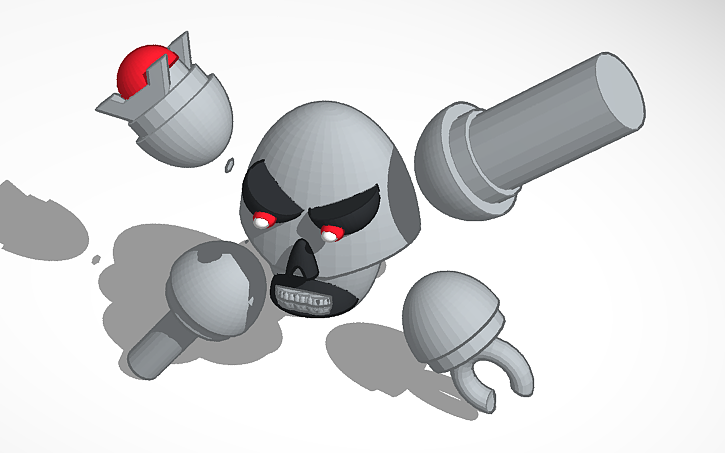 3D design Terraria mini prime - Tinkercad