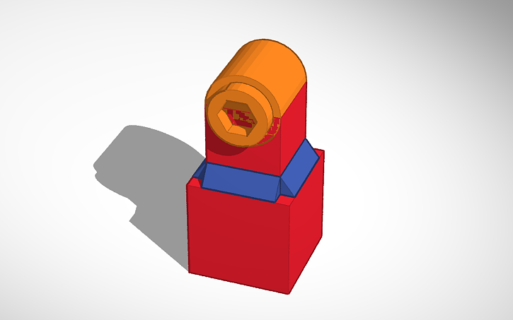 3D design Copy of GoPro Mount - Tinkercad