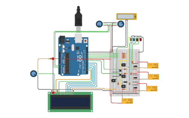 Circuit Design Generator Control Tinkercad