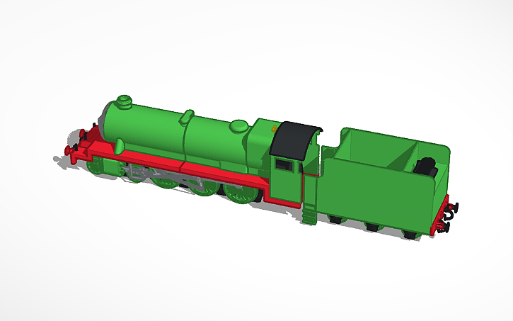 3D design Copy of Henry the Green Engine - Tinkercad