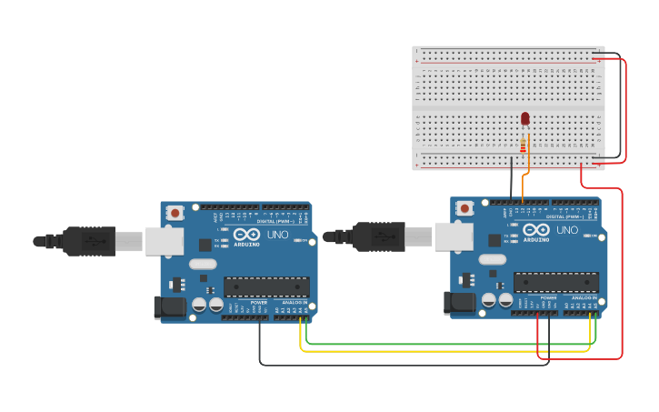 Circuit Design Serial Communication Using Serial Monitor Tinkercad