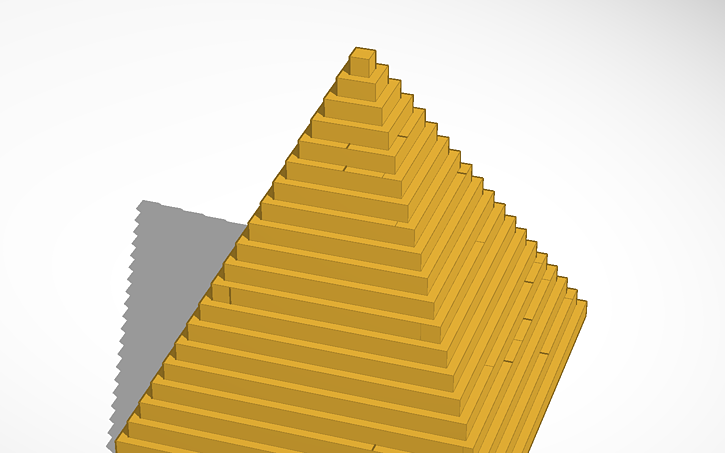 3D design Pyramid - Tinkercad