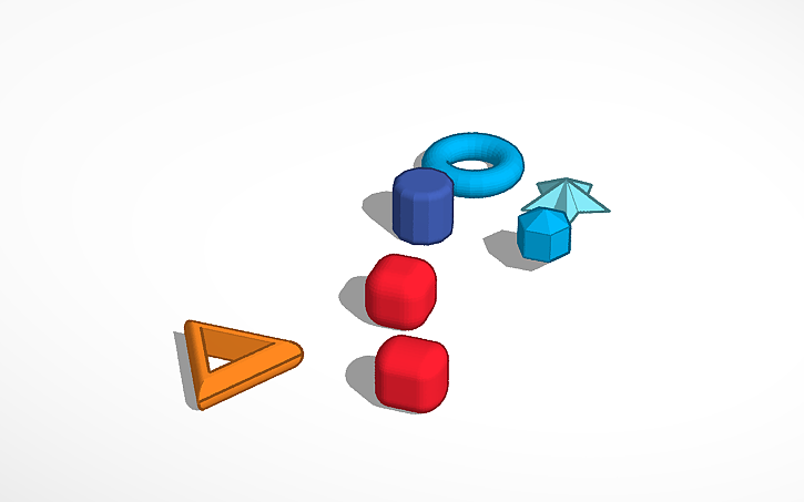 3D design Edited shapes - Tinkercad