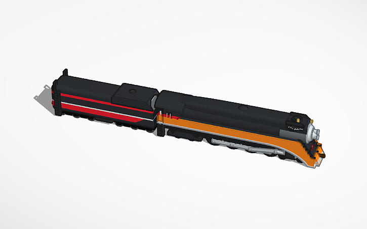 3D design GS-4 Southern Pacific 4449 Daylight - Tinkercad