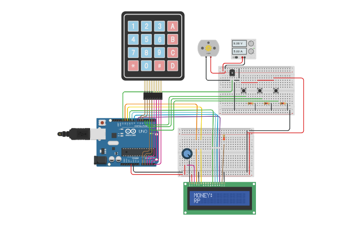 Circuit design UAS_Microcontroller_2301856226 | Tinkercad