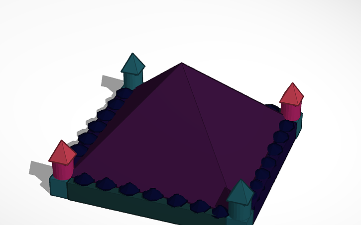 3D design Fantastic Pyramid - Tinkercad