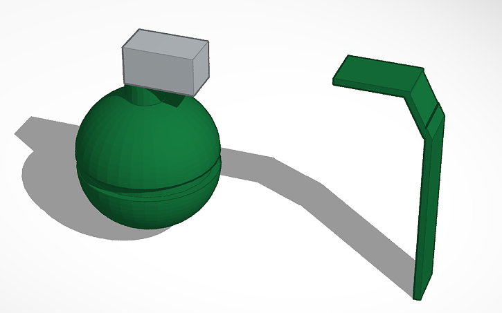 3D design grenade | Tinkercad