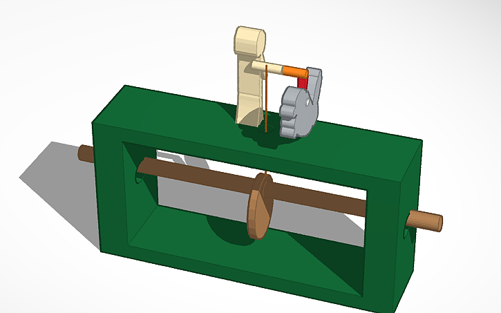 3D design automata toy | Tinkercad