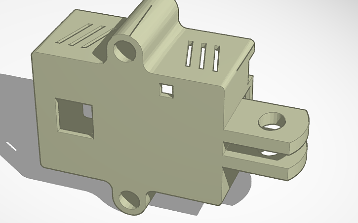 3D design ESP32Cam_Box_Top_w-MicroUSB - Tinkercad