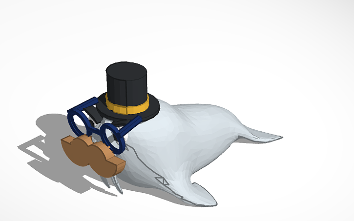 3D design Fancy Walrus - Tinkercad