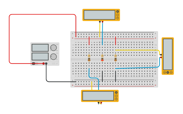 Circuit design Actividad#1 Guia#1 | Tinkercad