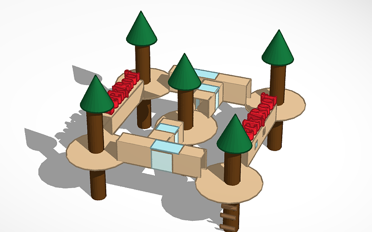 3D design Tree House | Tinkercad
