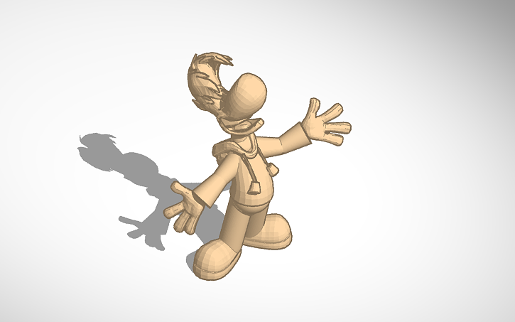 3D design Cursed Rayman - Tinkercad
