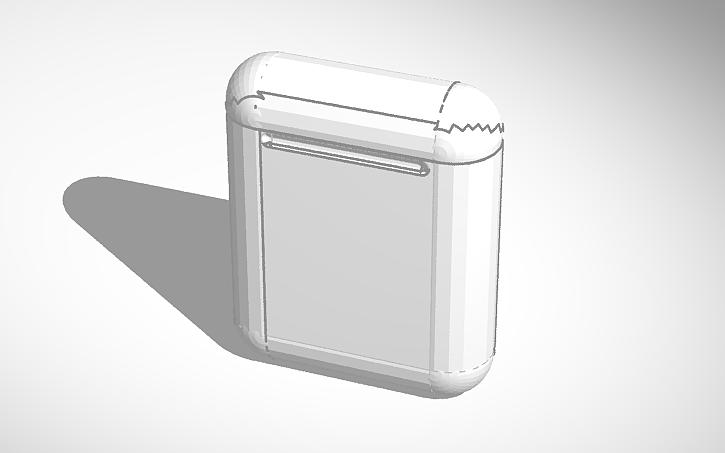 3D design AirPods - Tinkercad