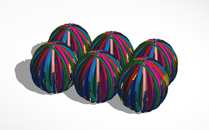 3D design eggs | Tinkercad