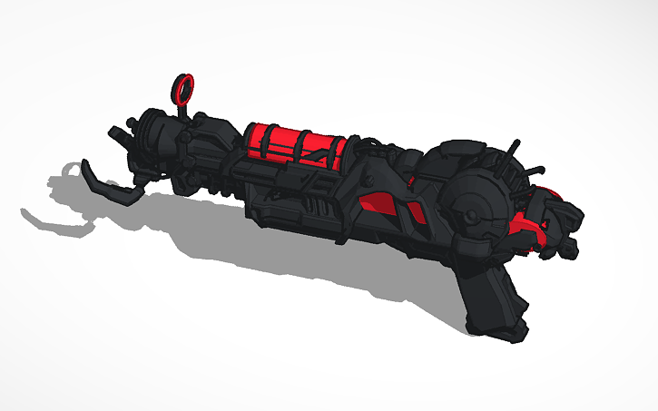3D design Ray Gun Mark II - Tinkercad