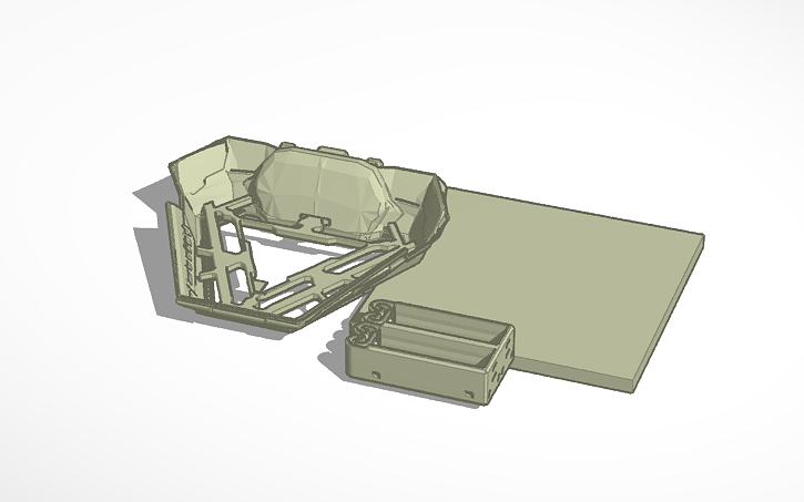 3D design building start of arc reactor real snap off pieces | Tinkercad
