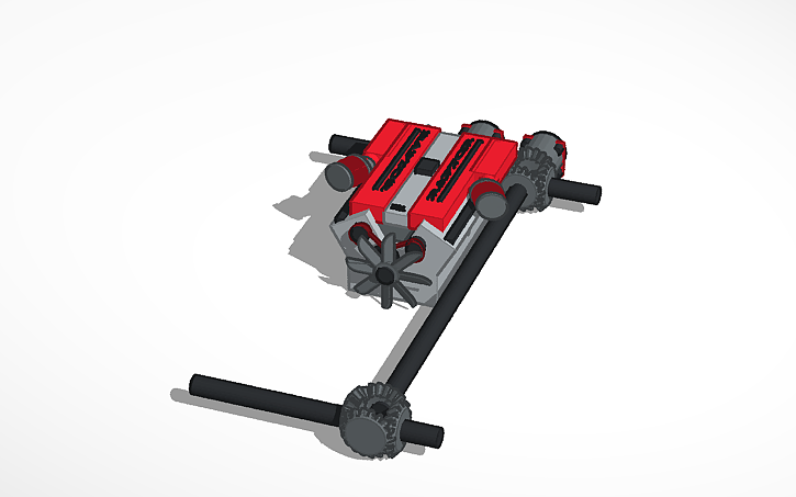 3D design RAPTOR Naturally aspirated hybrid V12 | Tinkercad