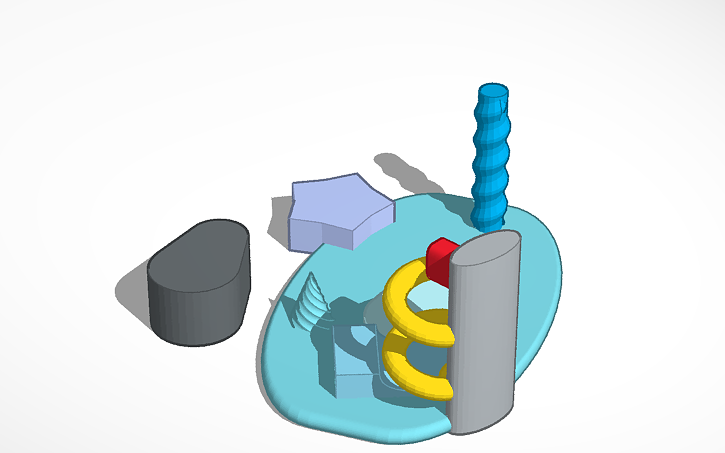 3D design water park - Tinkercad