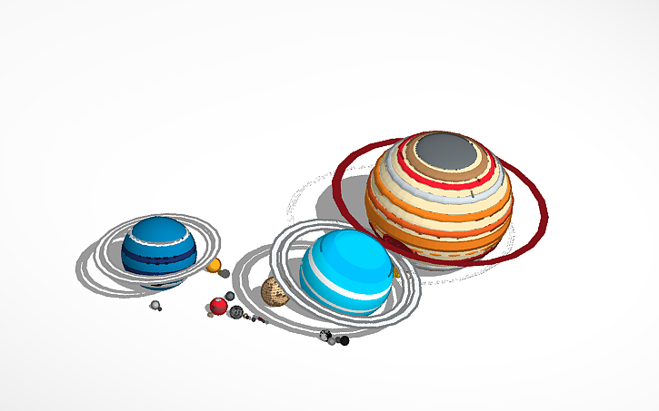 3D design Solar system | Tinkercad