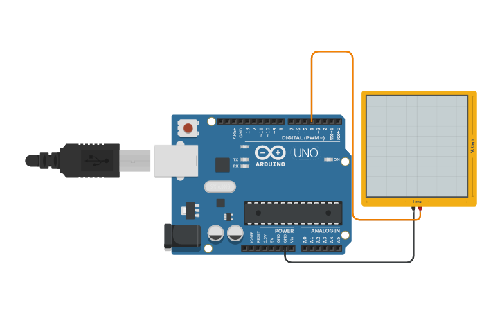Circuit design Guia3 Problema2 Osciloscopio | Tinkercad