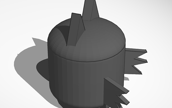 3D design Lego astro head - Tinkercad