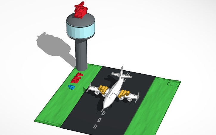 3D design Air Force | Tinkercad