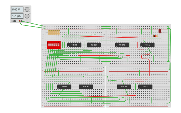 Circuit Design Logic Lab 4 Tinkercad
