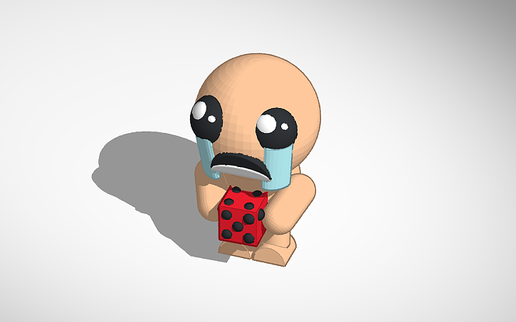 3D design The Binding Of Isaac (Characters): Isaac D6 (TBOI) - Tinkercad