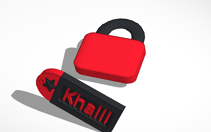 3D design key chain | Tinkercad