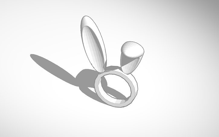 3D design Easter Ring | Tinkercad