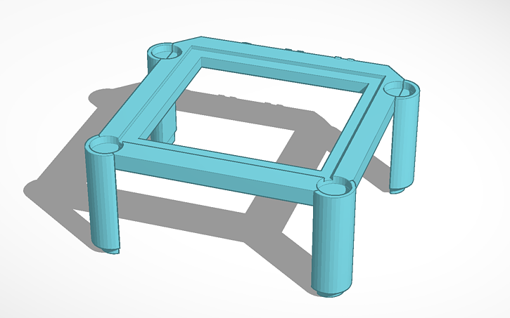3d Design Stackable Nuc Rack Tinkercad