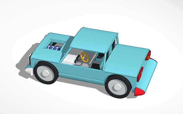 3d Design Vehicle Tinkercad