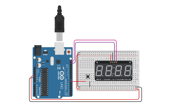 Circuit design Randomizer - Tinkercad