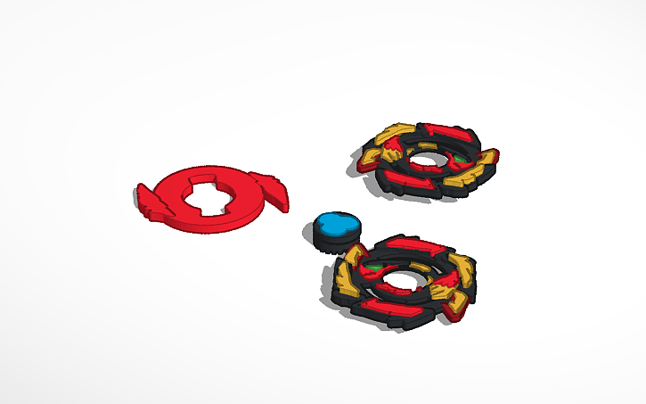 3D design tyranical diabolos - Tinkercad