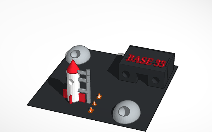 3D design BASE 33 | Tinkercad