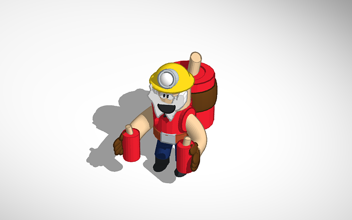 3D design brawl stars dynamike - Tinkercad