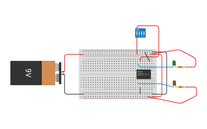 Circuit design CIRCUITO RELEVADOR - Tinkercad