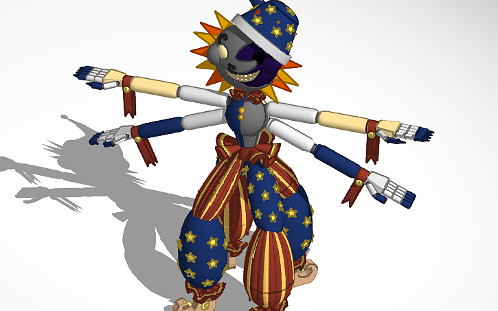 3D design Eclipse Fnaf - Tinkercad