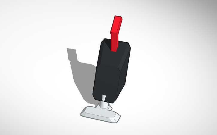 3D design vacuum cleaner - Tinkercad