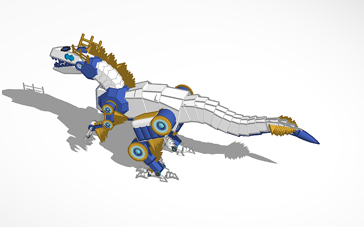 3D design D-1 Mechanical Raptor | Tinkercad